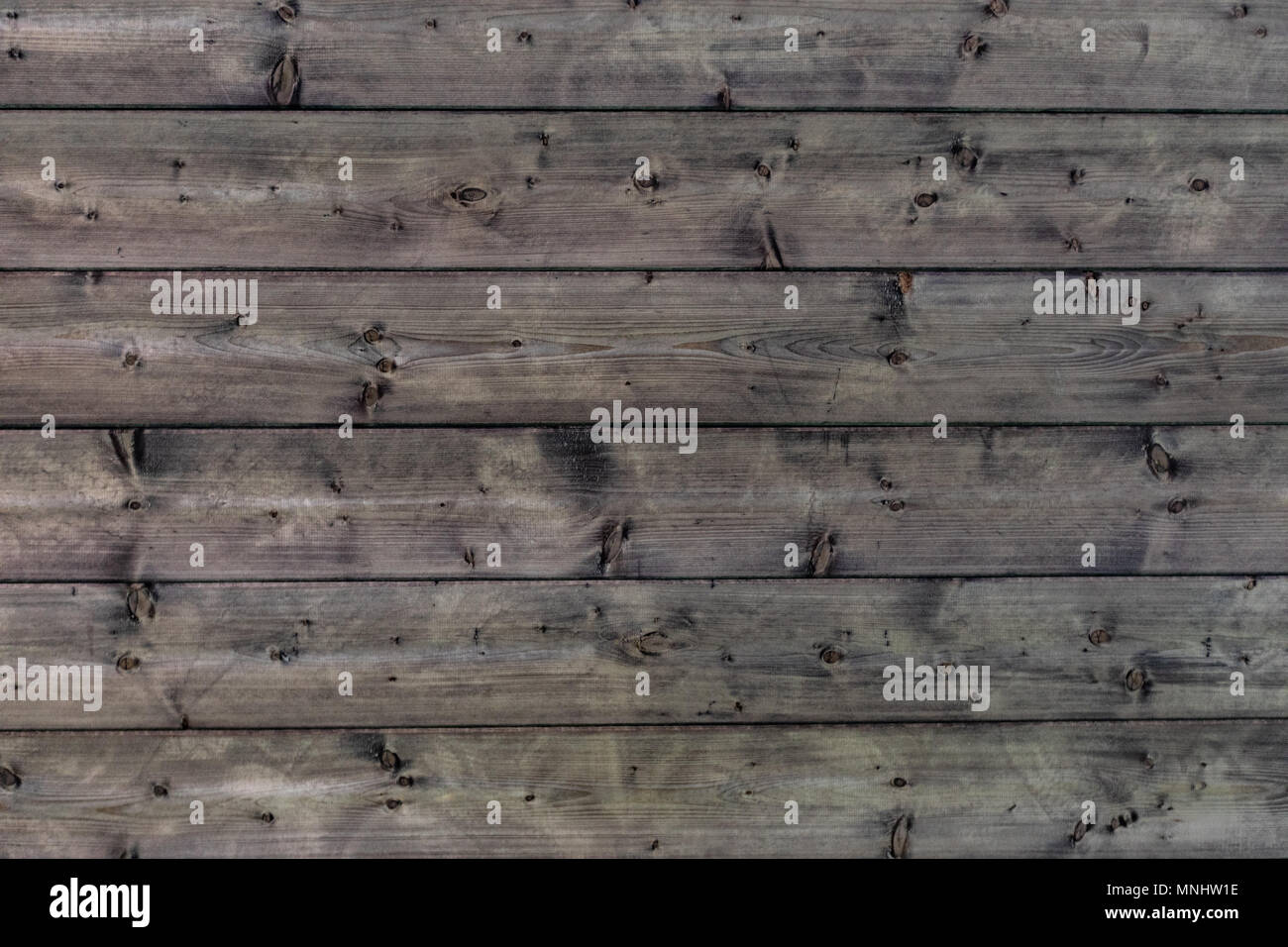 Close up photo of grey horizontal wooden planks - background Stock ...