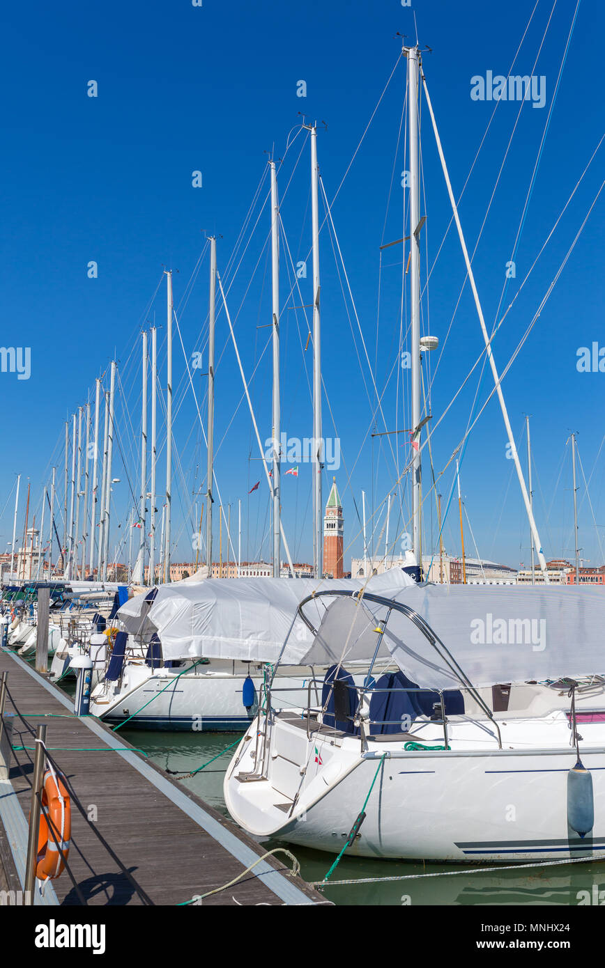 Venice yacht pier hi-res stock photography and images - Alamy