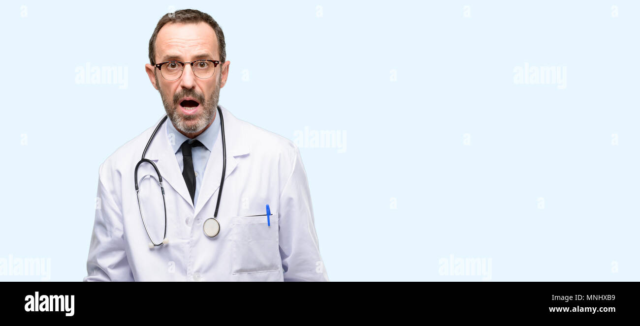 Surprised medical man shocked wow hi-res stock photography and images ...