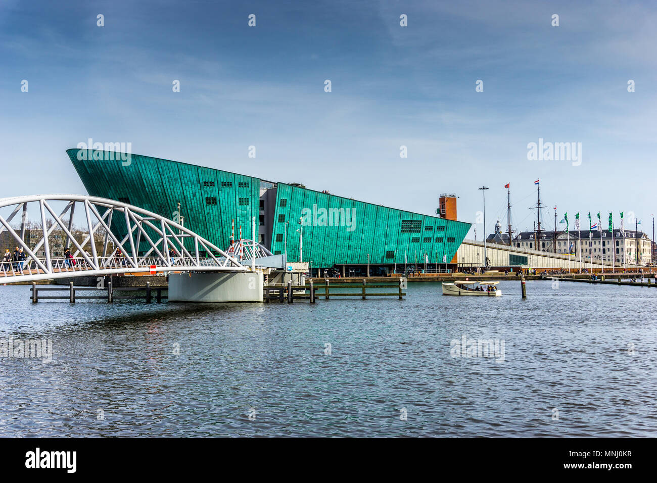 Nemo Science Centre in Amsterdam, Holland, , Netherlands, Europe Stock ...