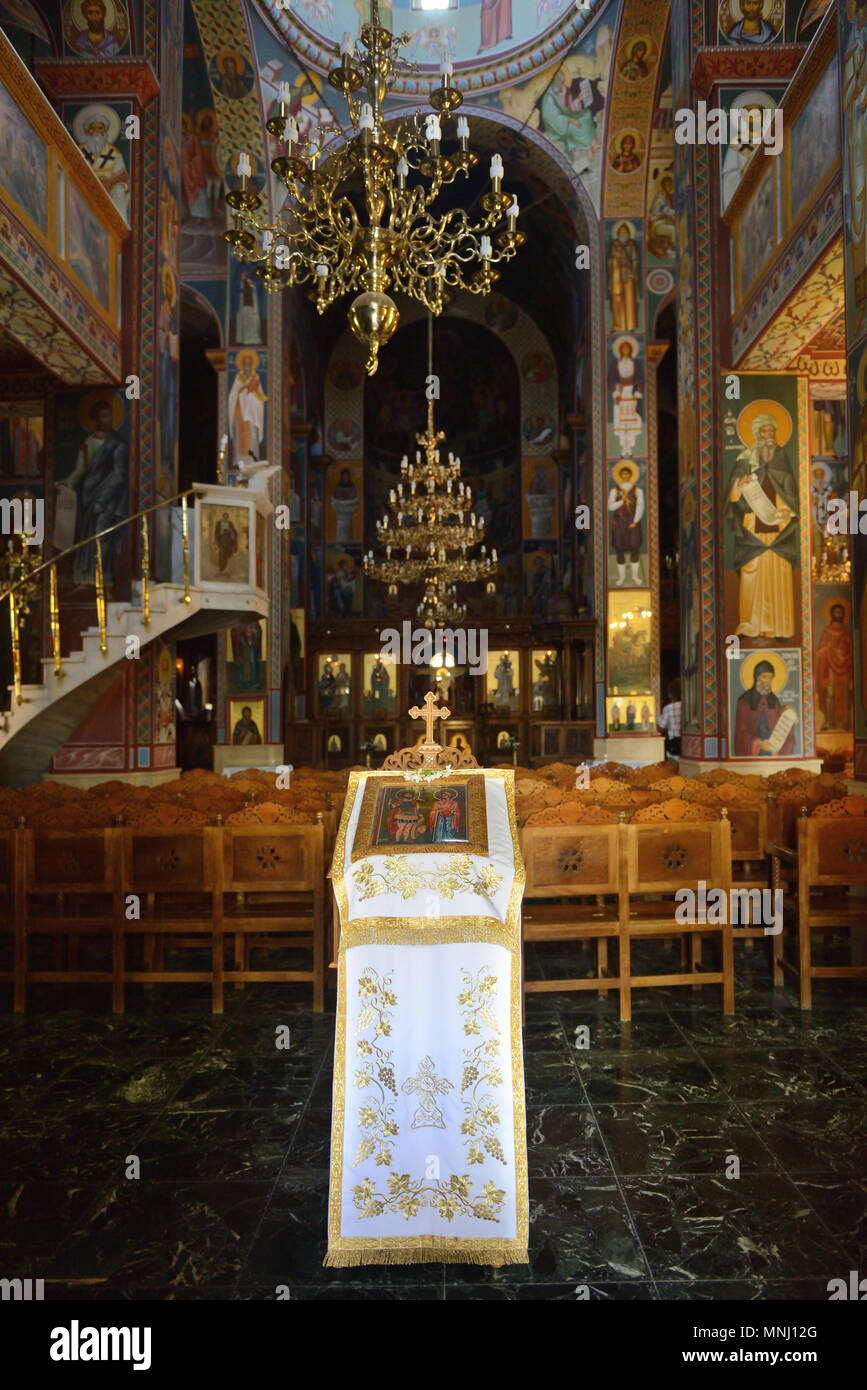 Orthodox Church inside Stock Photo - Alamy
