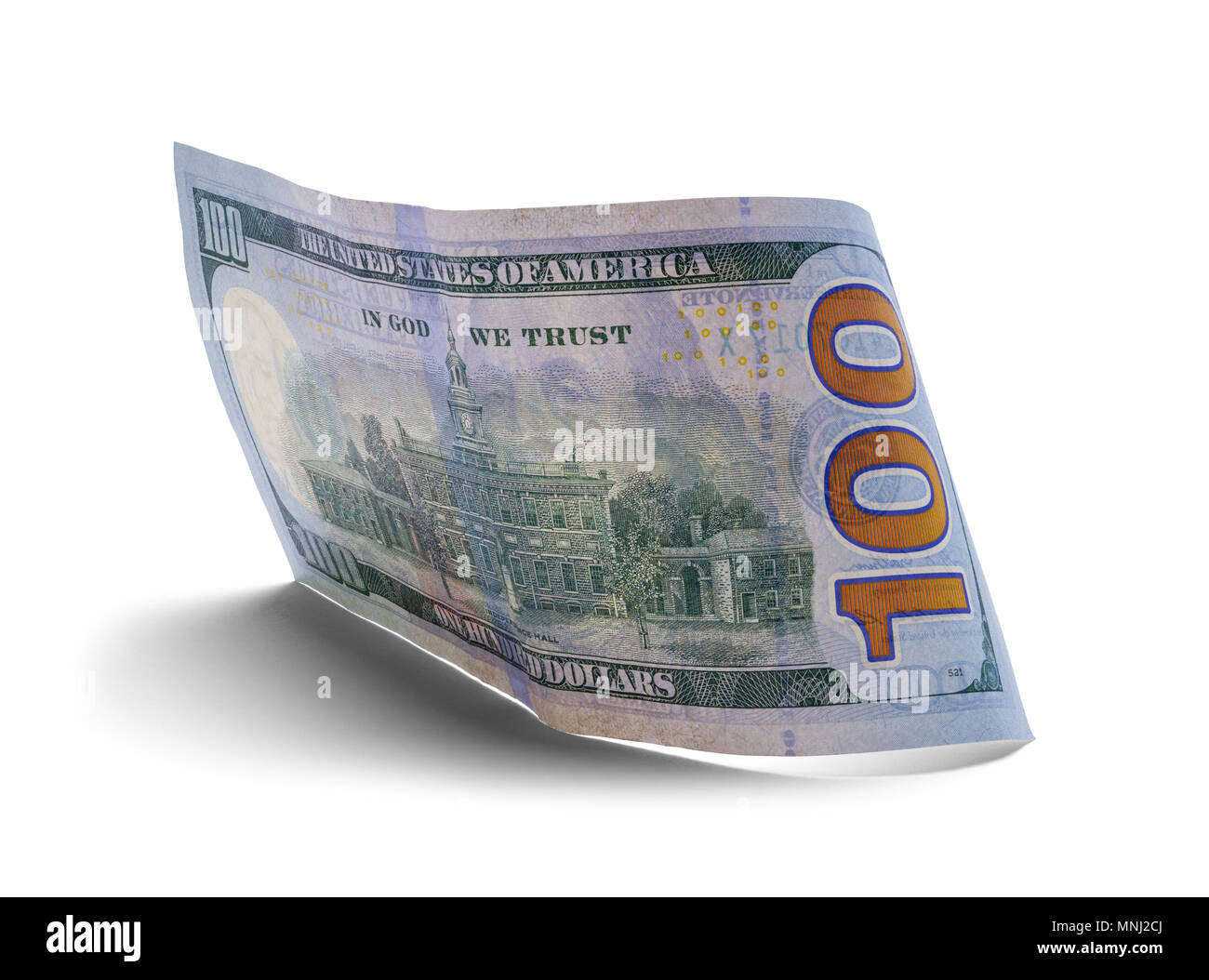 100 dollar bill backside Cut Out Stock Images & Pictures - Alamy