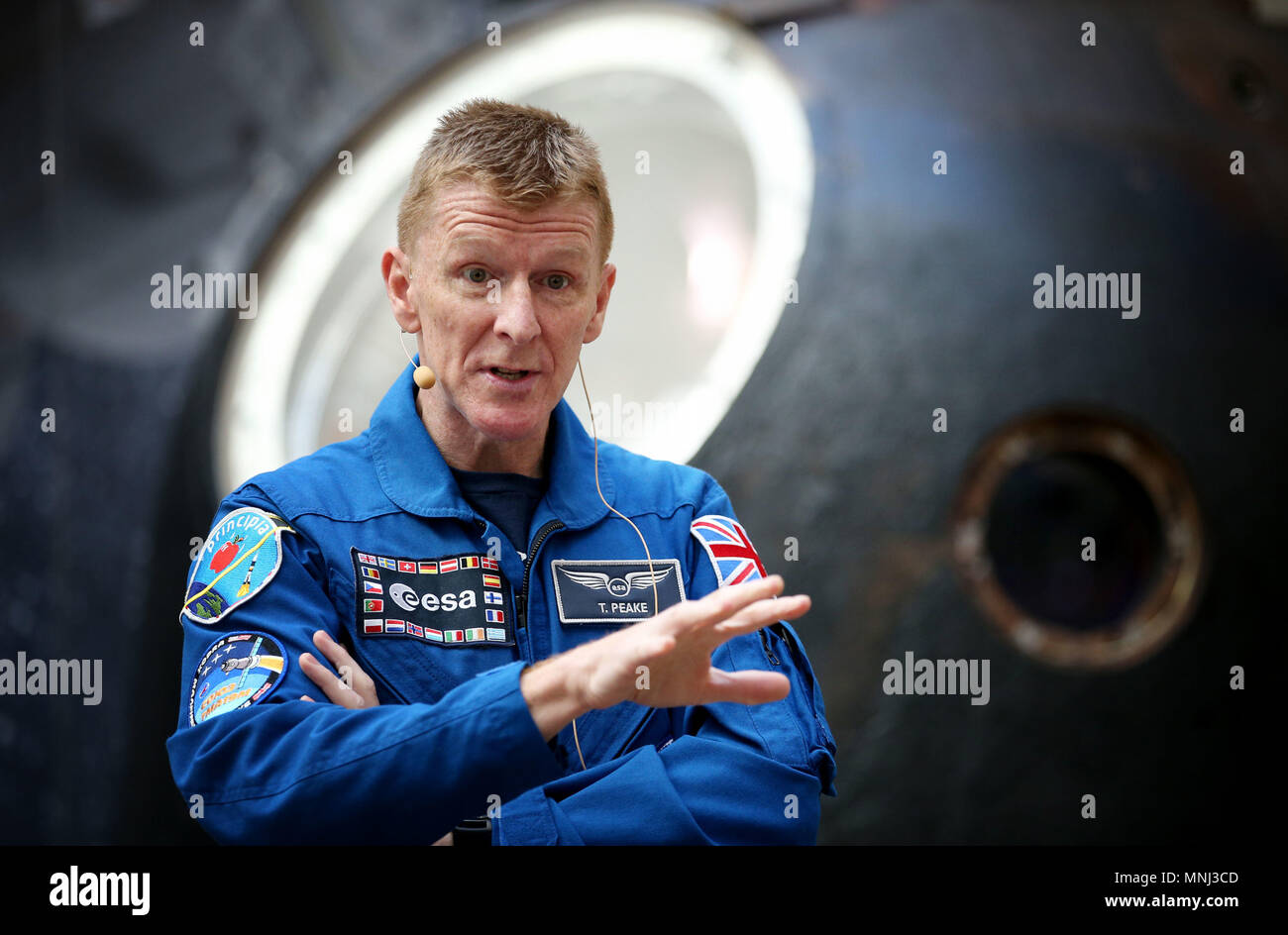 New exhibition features soyuz tma 19m descent module hi-res stock ...