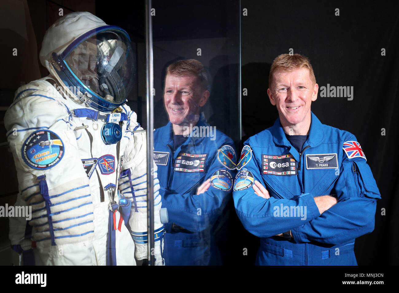 Spacesuit major peake wore on hi-res stock photography and images - Alamy