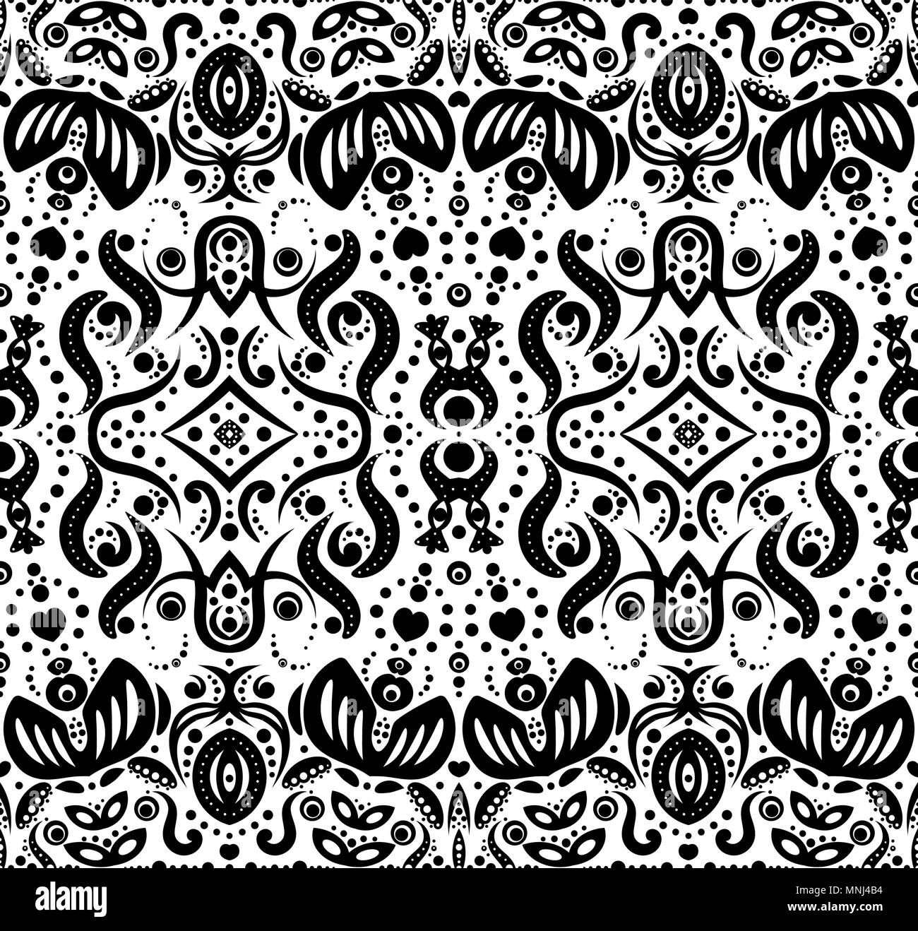 Spotted flowers Black and White Stock Photos & Images - Alamy