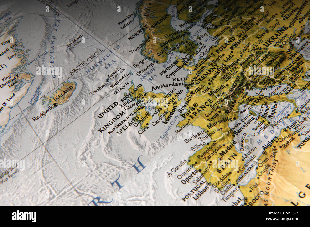 Maps of great britain hi-res stock photography and images - Alamy