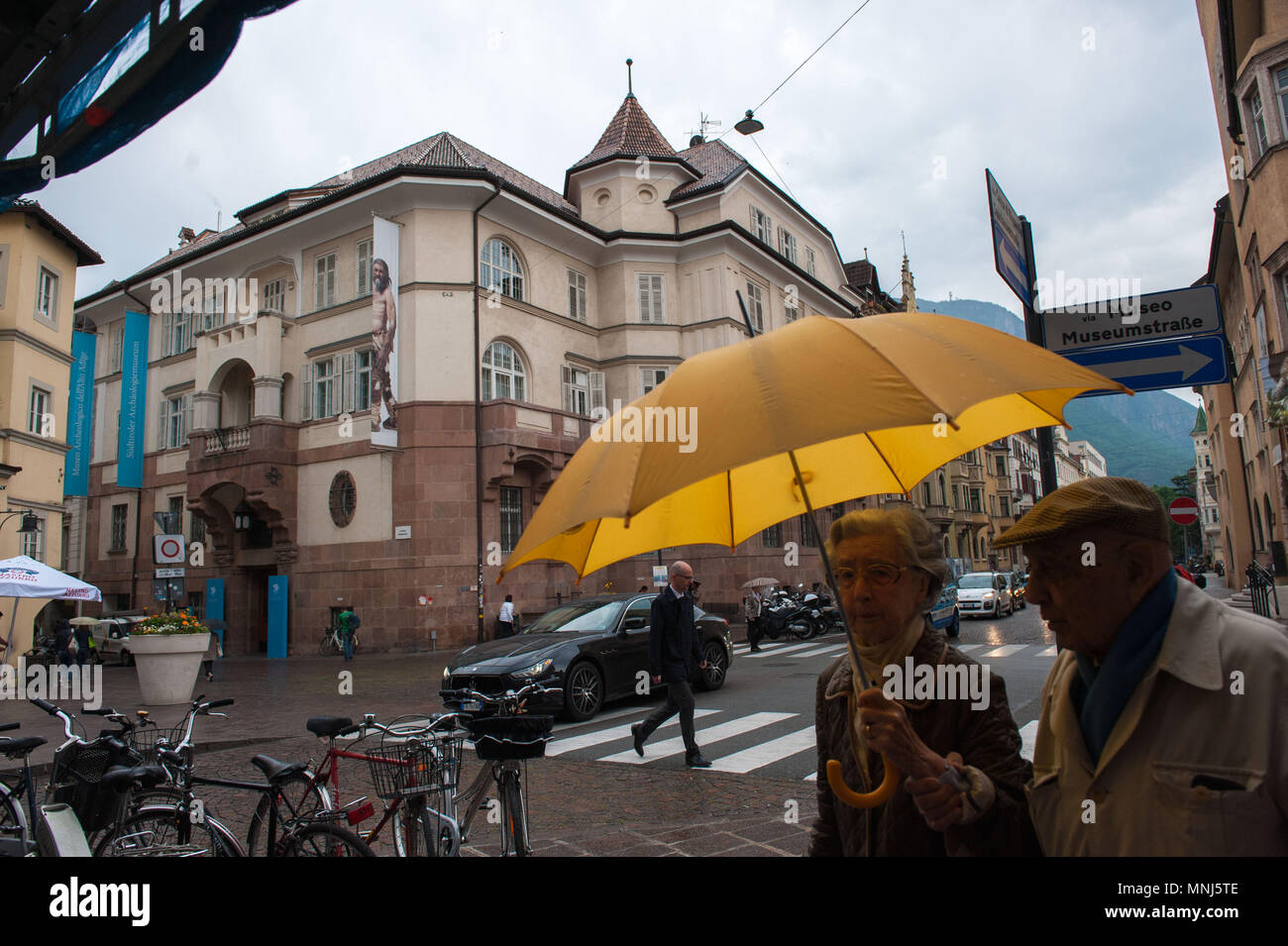 Bolzano. Sud Tyrol Museum of Archeology. Italy Stock Photo - Alamy