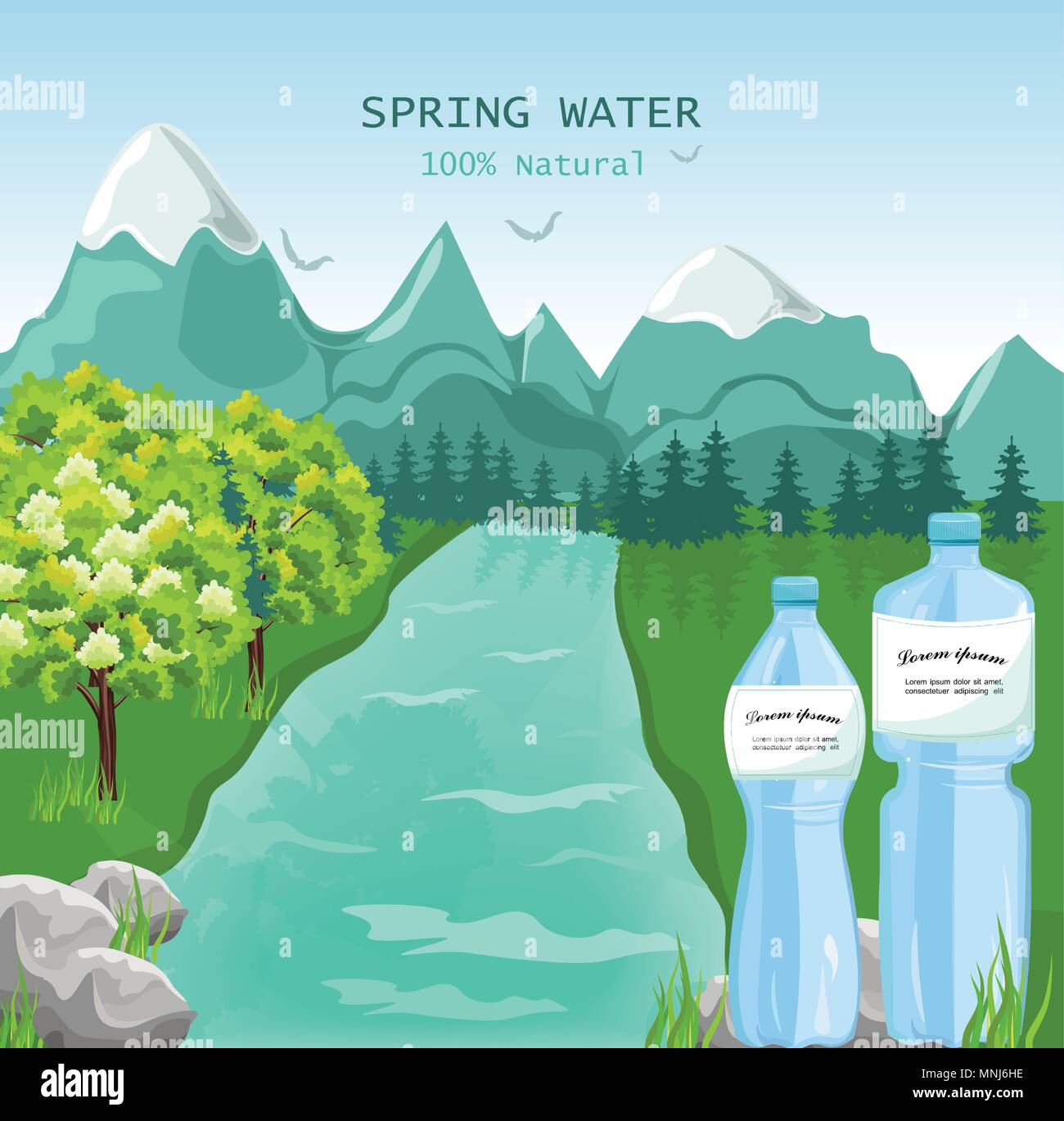 Spring Water Clipart