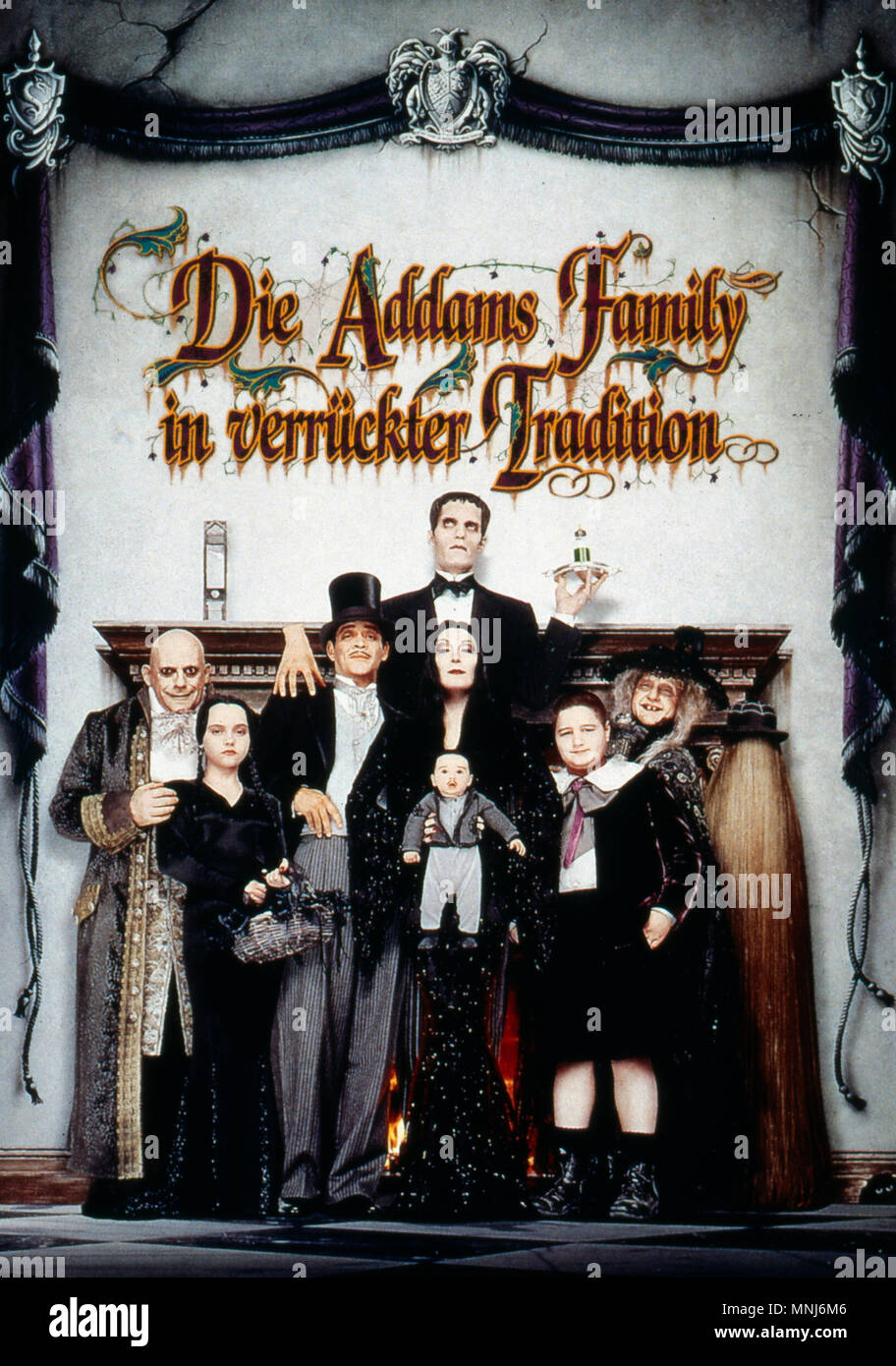 Addams Family Anjelica Huston High Resolution Stock Photography and ...