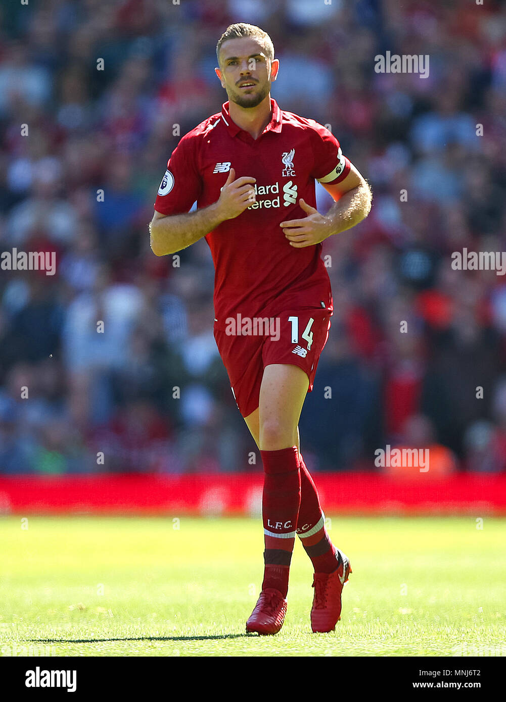 Liverpool's Jordan Henderson Stock Photo - Alamy