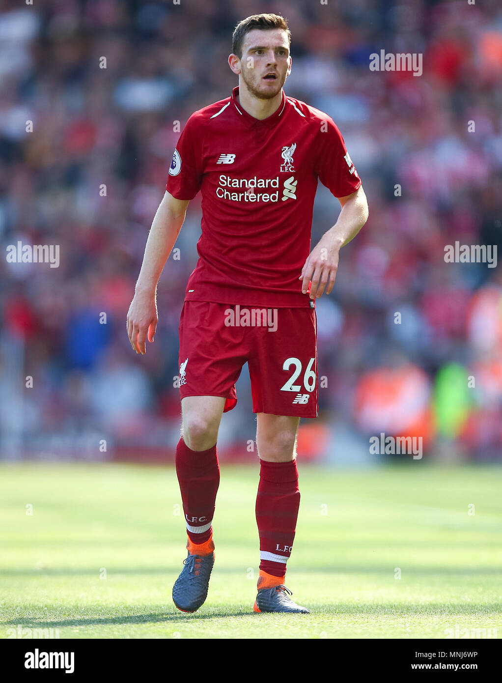 Liverpool's Andrew Robertson Stock Photo - Alamy