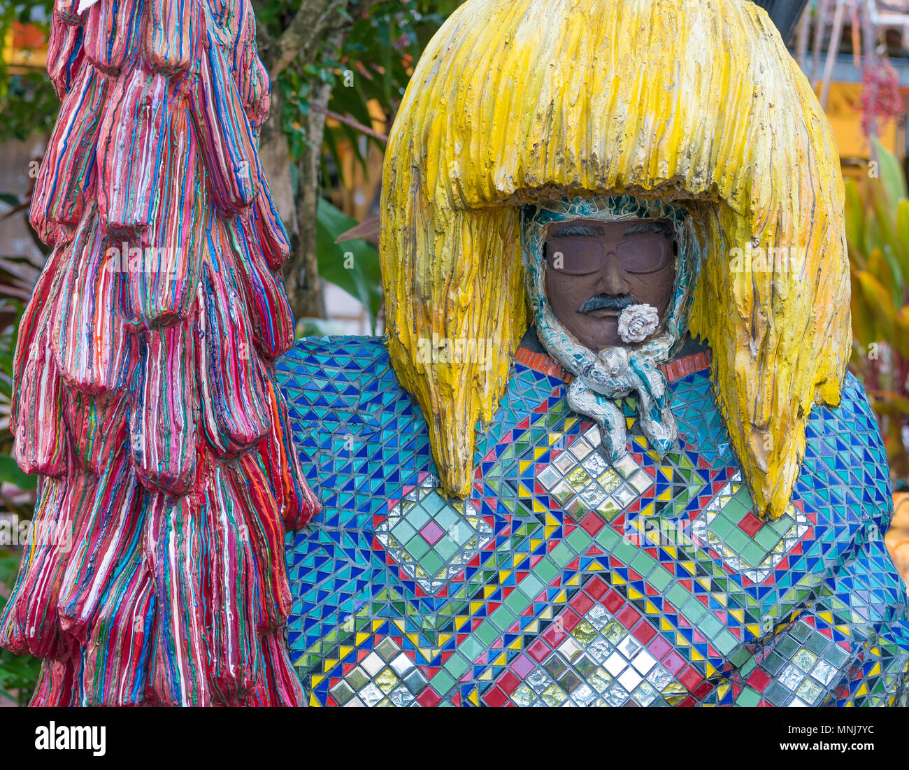 Brazilian Carnival Festival decoration in Olinda, PE, Brazil Stock ...