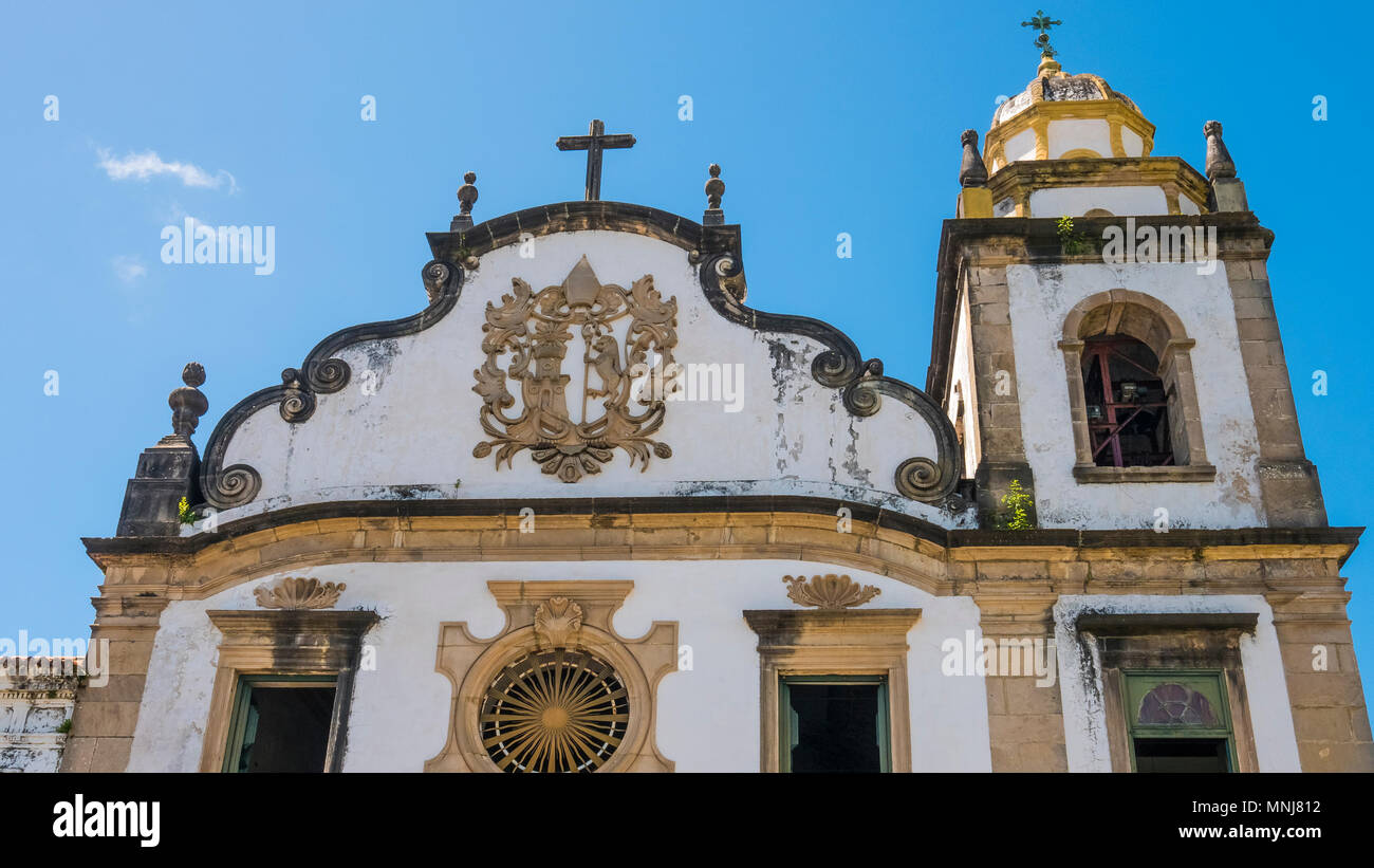 Brazilian Colonial buildings in Olinda, PE, Brazil Stock Photo - Alamy