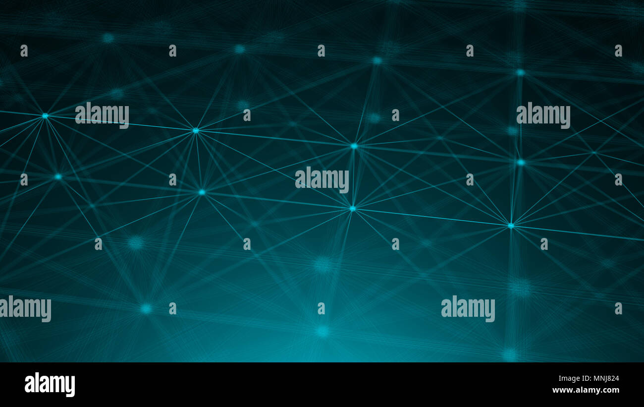 Abstract connection dots. Technology background. Network concept Stock ...