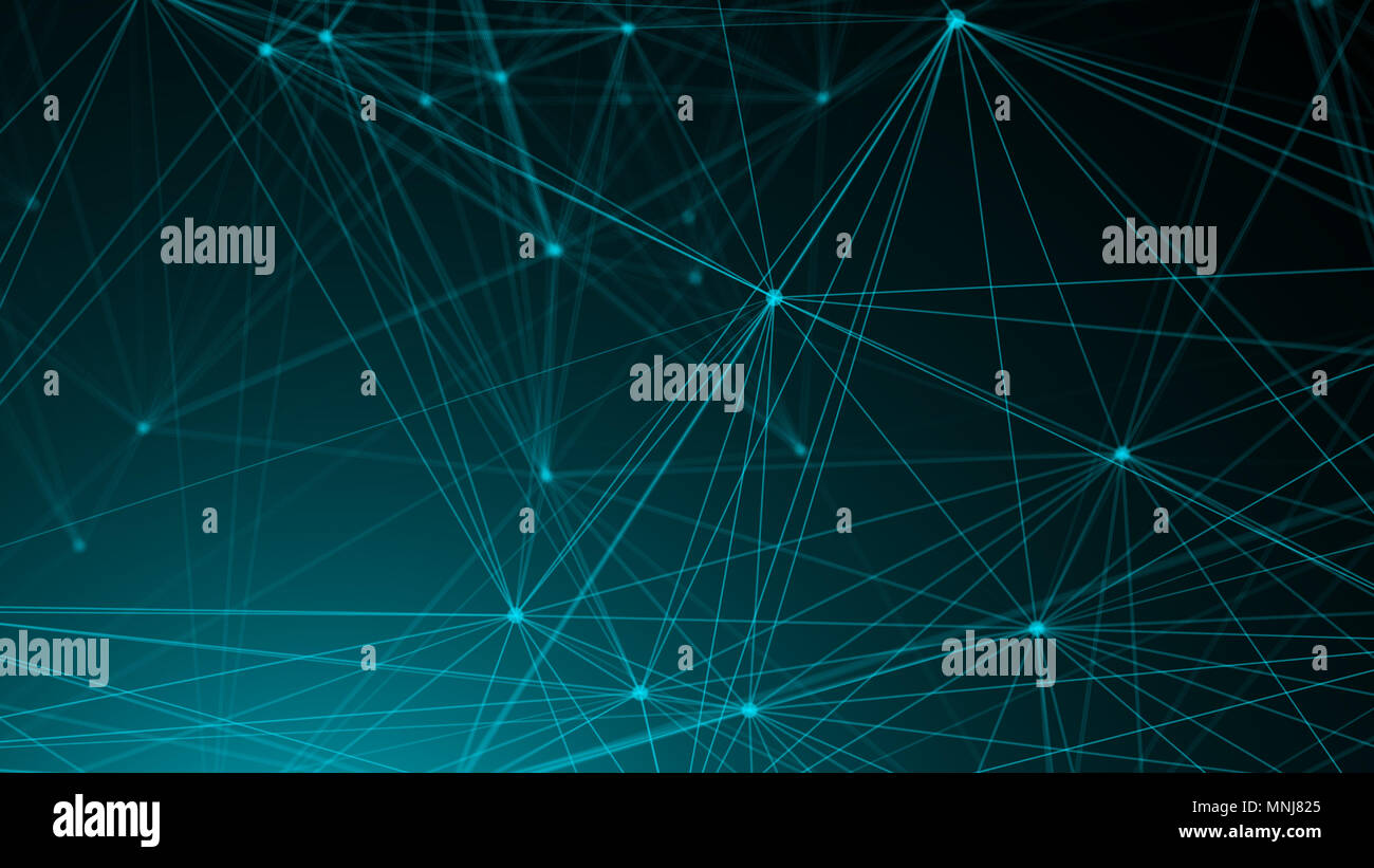 Abstract connection dots. Technology background. Network concept Stock ...
