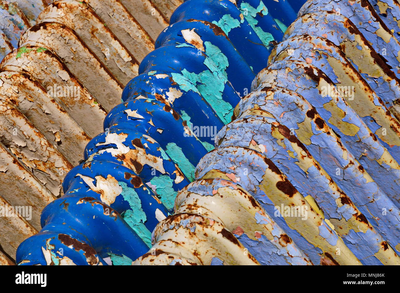 Ribbed radiators hi-res stock photography and images - Alamy