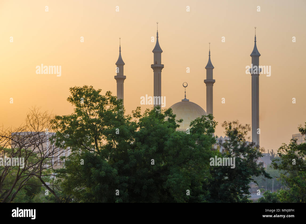 Abuja National Mosque Nigeria High Resolution Stock Photography and ...