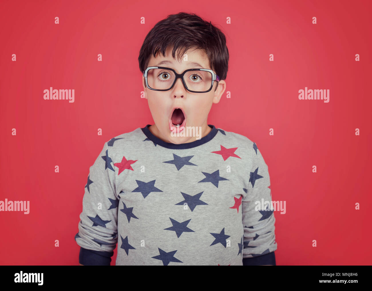 Surprised student portrait hi-res stock photography and images - Alamy