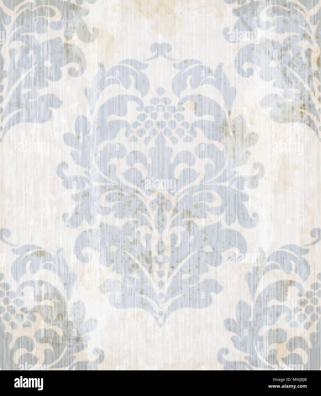 Imperial Baroque ornament wallpaper background. Vector delicate pattern ...