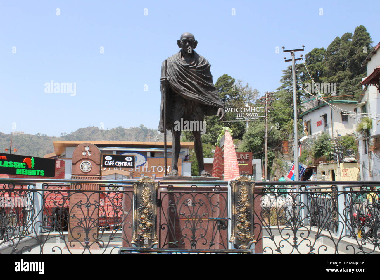 Mussoorie "The Queen of Hills",Library Chowk Stock Photo - Alamy