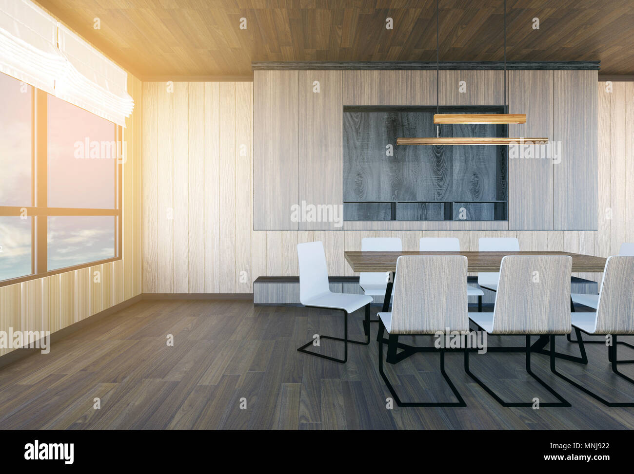 Business room background interior hi-res stock photography and images ...