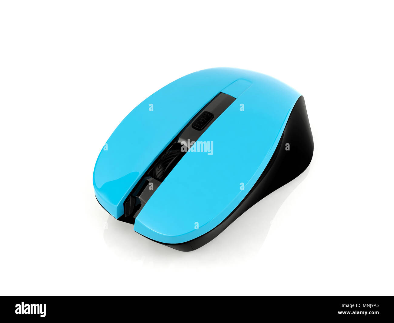 Wireless mouse isolated on white background Stock Photo - Alamy
