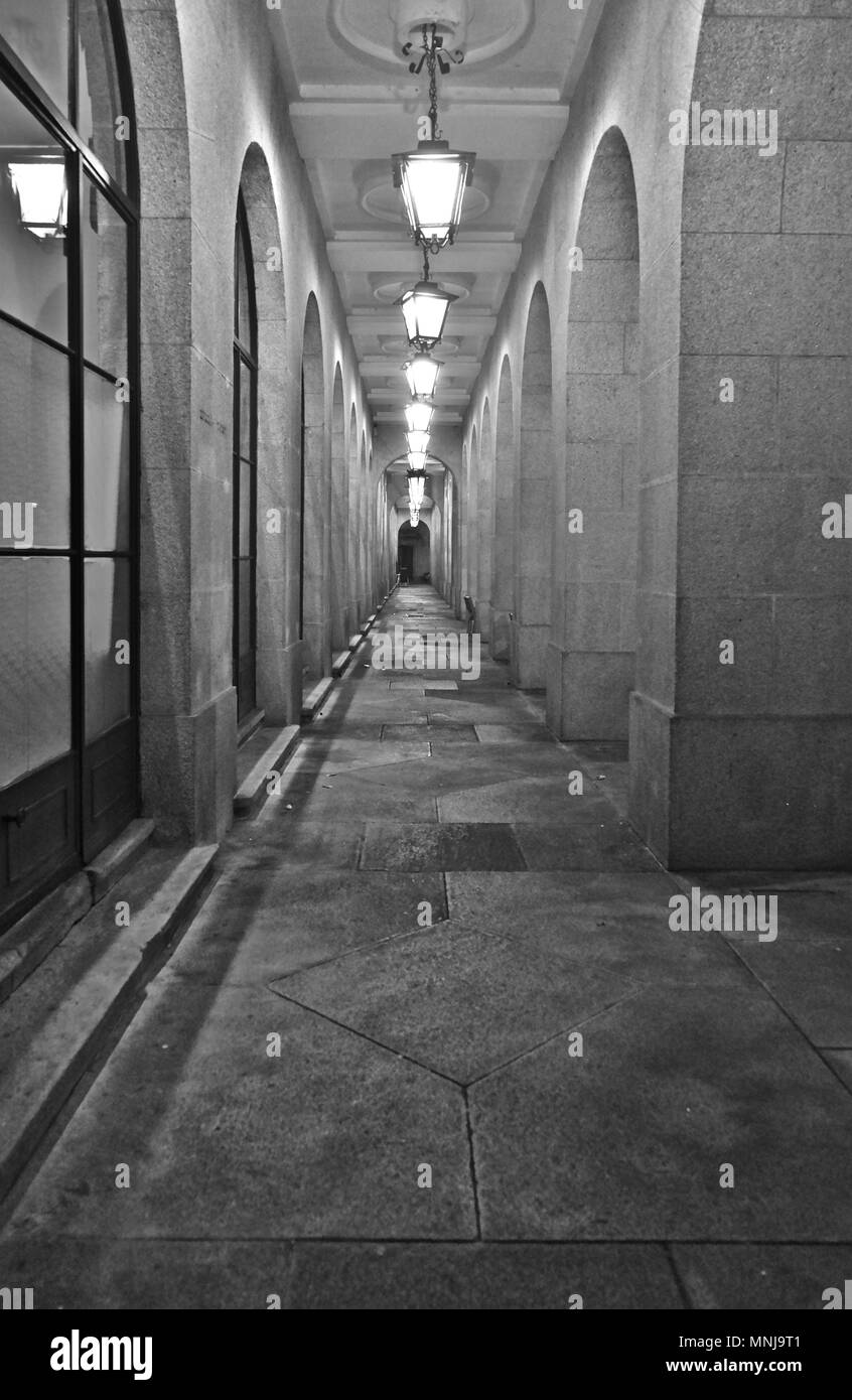 Historic city lights Black and White Stock Photos & Images - Alamy