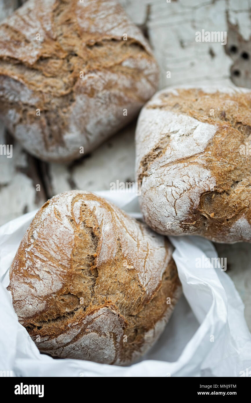 Bun rolls paper bag hi-res stock photography and images - Alamy