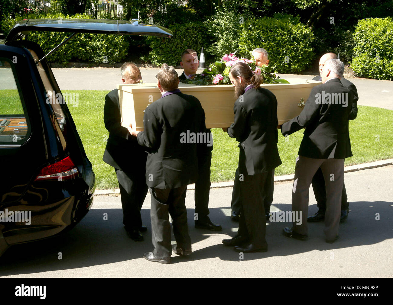 The coffin of dexter bristol hi-res stock photography and images - Alamy