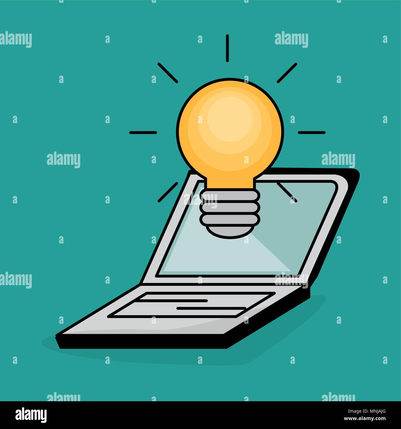 bulb creative ideas concept Stock Vector Image & Art - Alamy