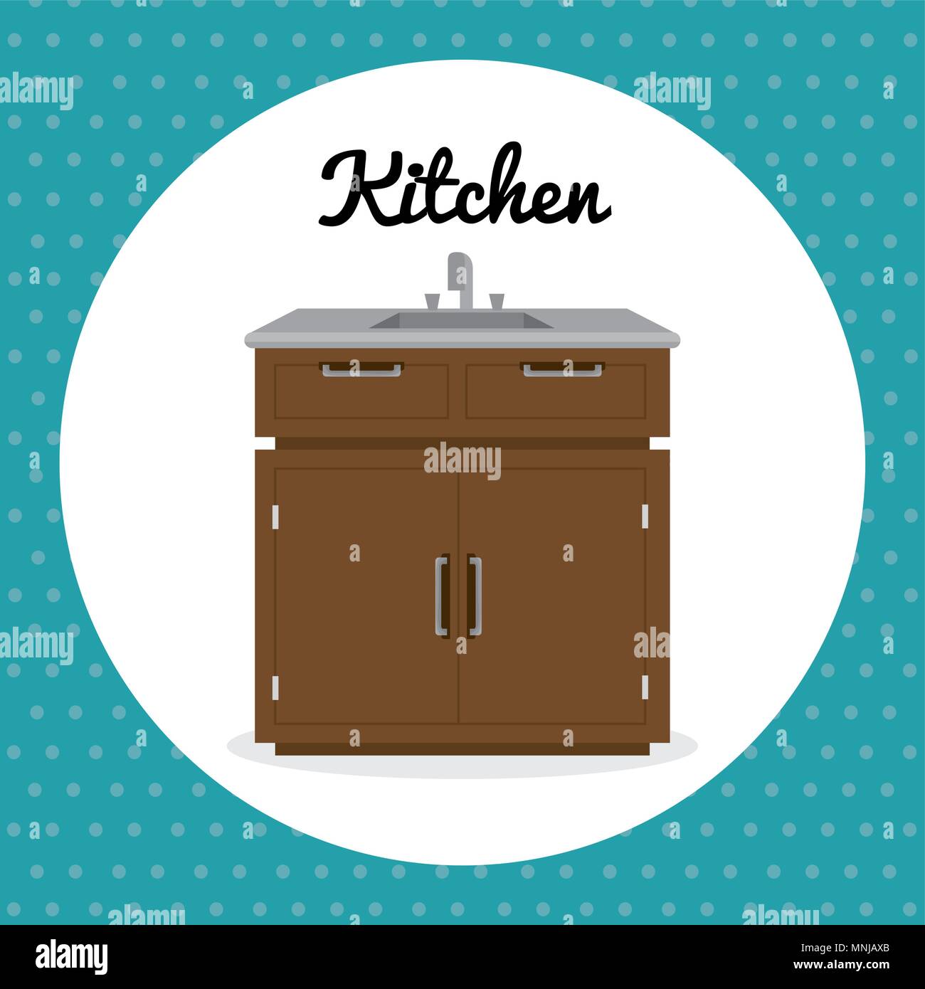 kitchen room scene icons Stock Vector Image & Art - Alamy