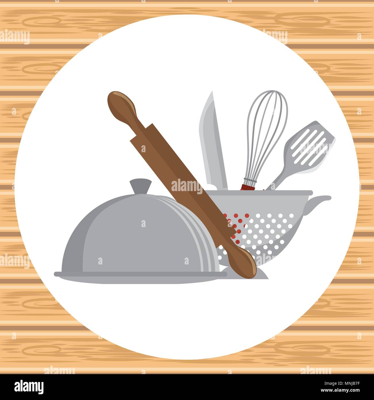 kitchen utensils equipment icons Stock Vector Image & Art - Alamy