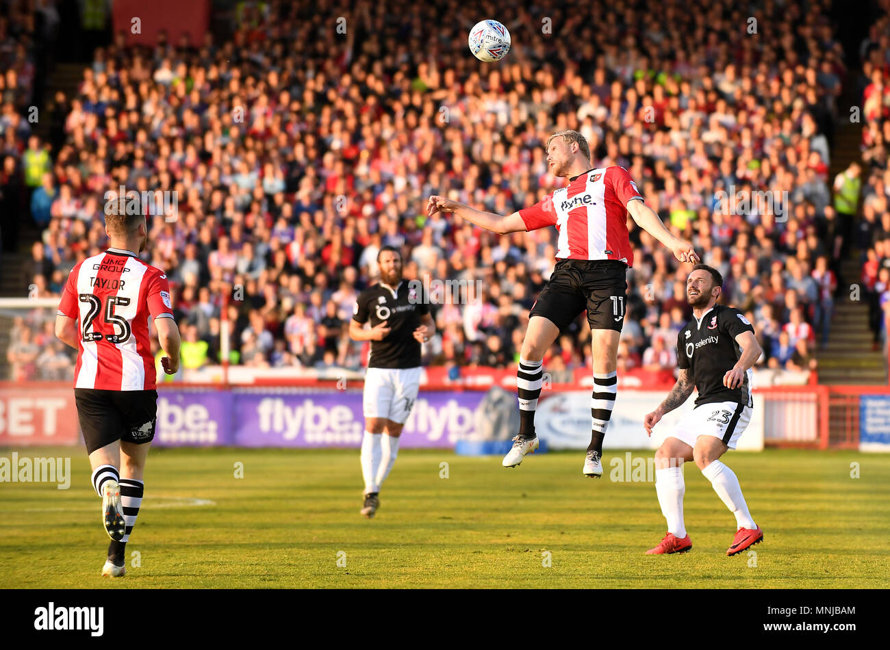 Exeter citys jayden stockley hi-res stock photography and images - Alamy