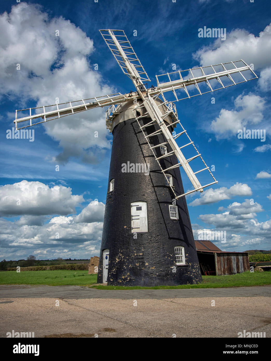 Pakenham Windmill, Suffolk UK Stock Photo - Alamy