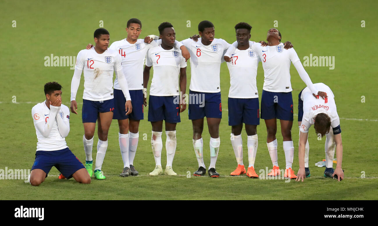 Uefa european u17 championship semi final match proact stadium hi-res ...
