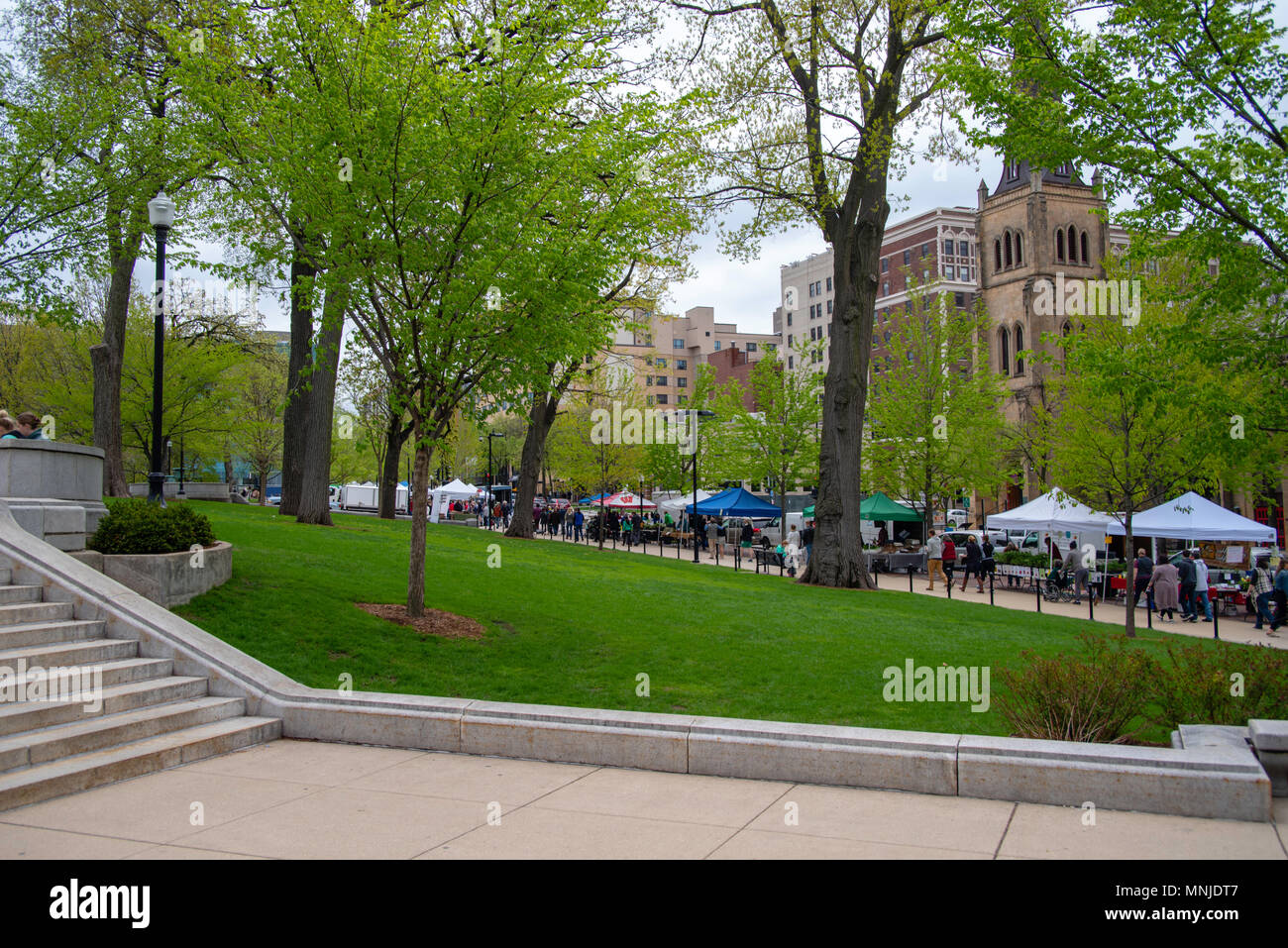 Photograph from the Madison, Wisconsin Saturday morning Farmers Market ...