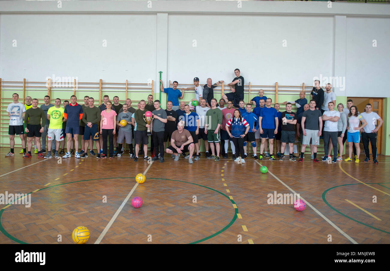 REDZIKOWO, Poland (Mar. 15, 2018) Personnel from the Naval Support ...