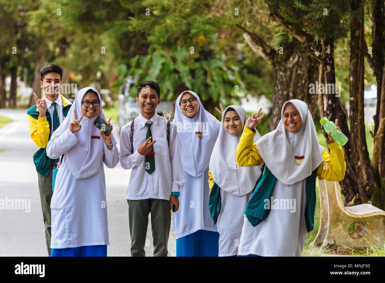 Portrait of young people,Cameron Highland,Malaysia Stock Photo - Alamy