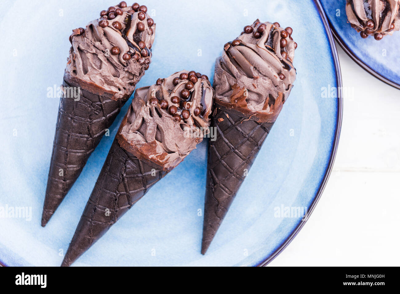 Waffle Cone High Resolution Stock Photography and Images - Alamy