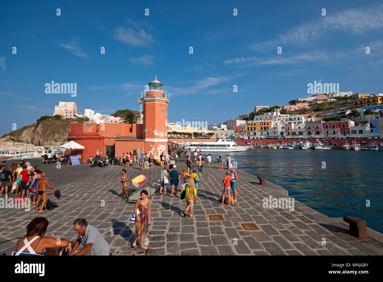 Ponza ferry hi-res stock photography and images - Alamy