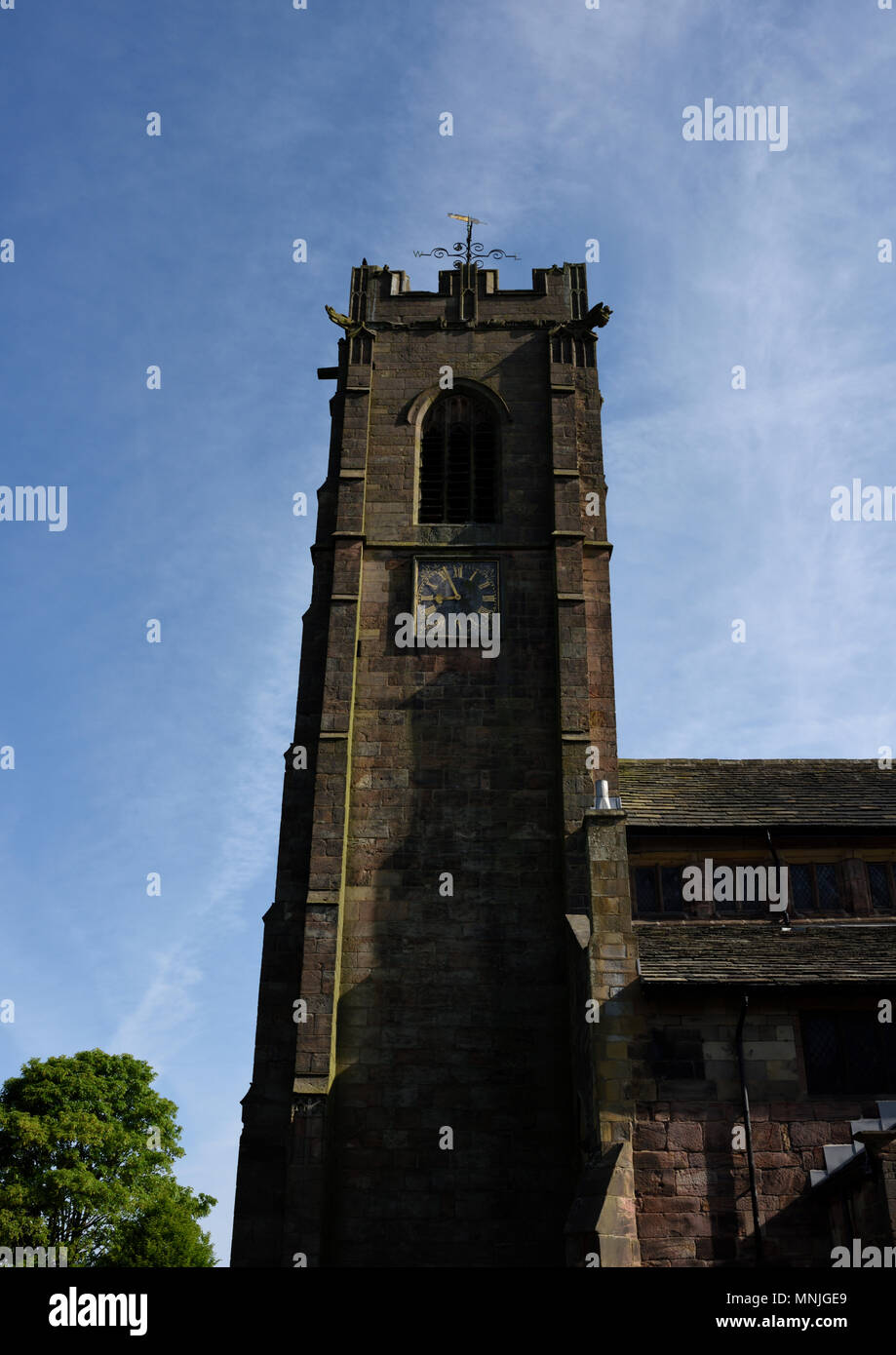 The Church of St Mary the Virgin prestwich near bury lancashire uk ...