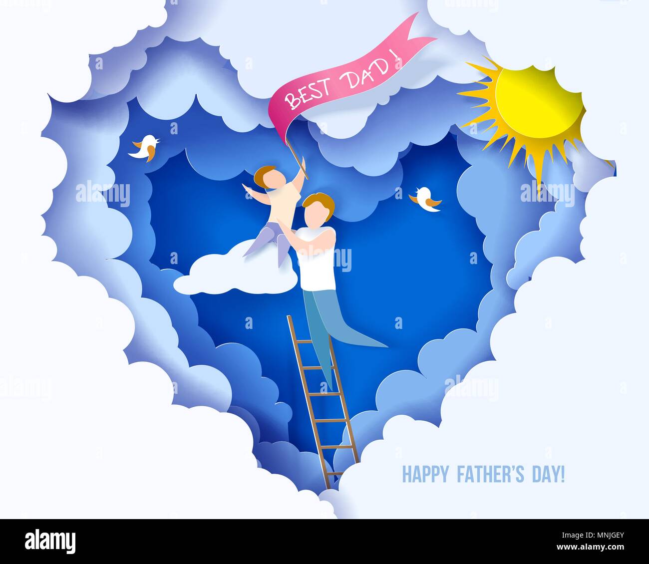 Father sun Stock Vector Images - Alamy