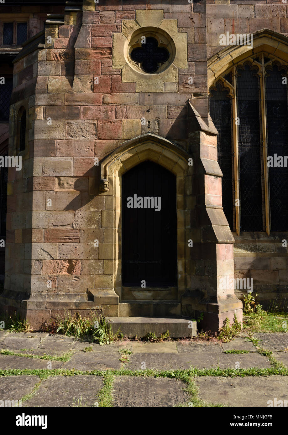 The Church of St Mary the Virgin prestwich near bury lancashire uk ...