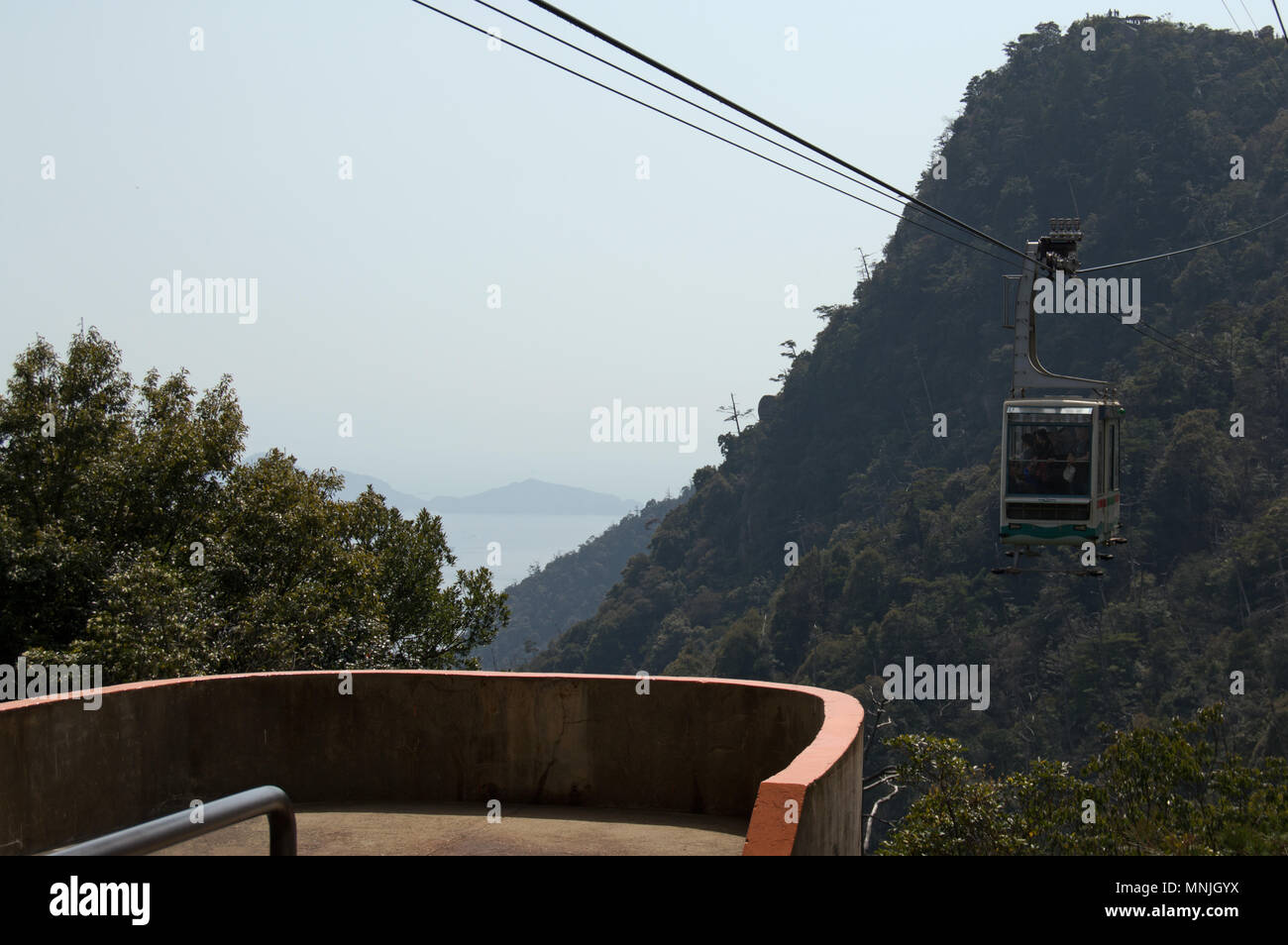 Miyajima ropeway mount misen japan hi-res stock photography and images ...