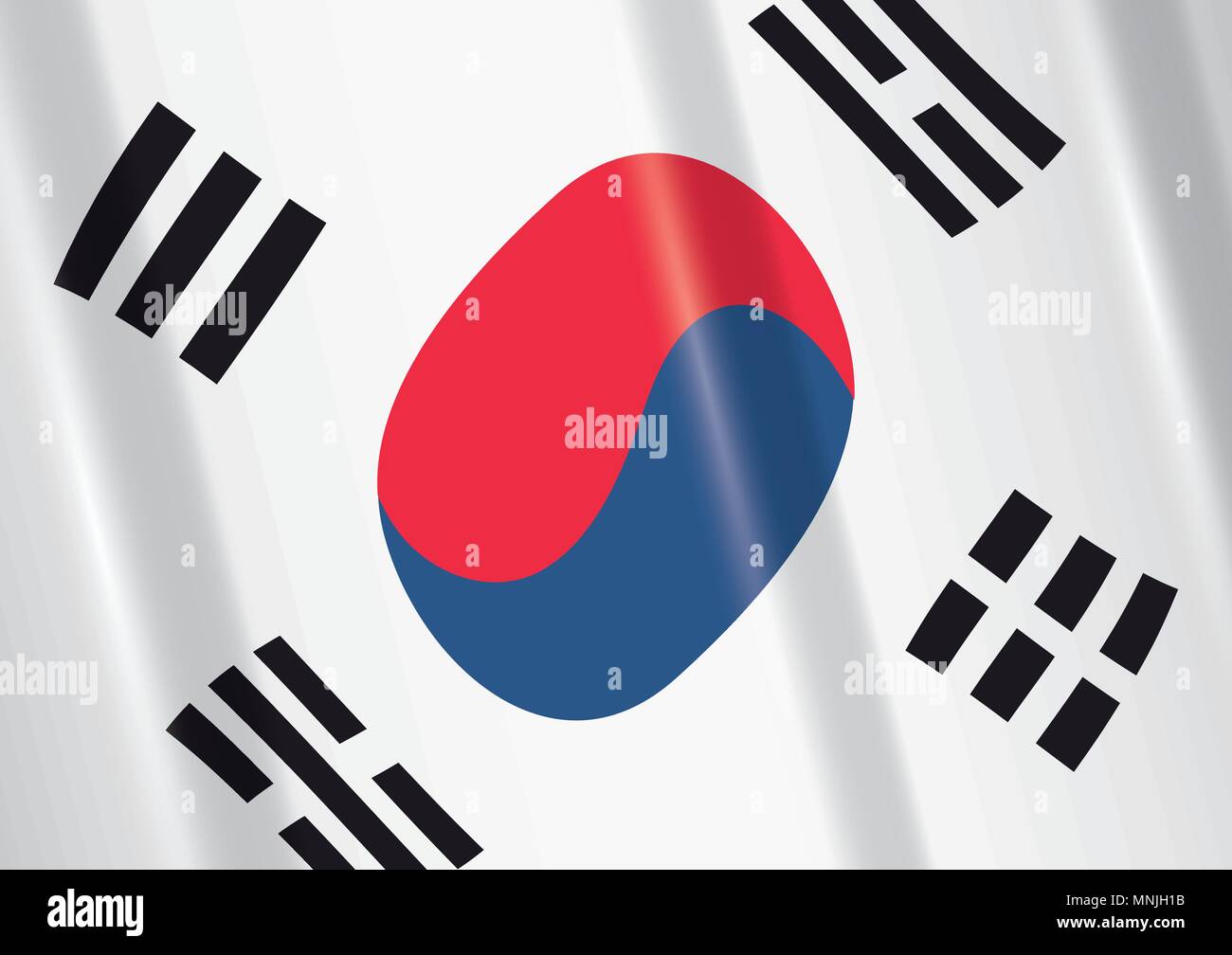 Historical korean flag Stock Vector Images - Alamy