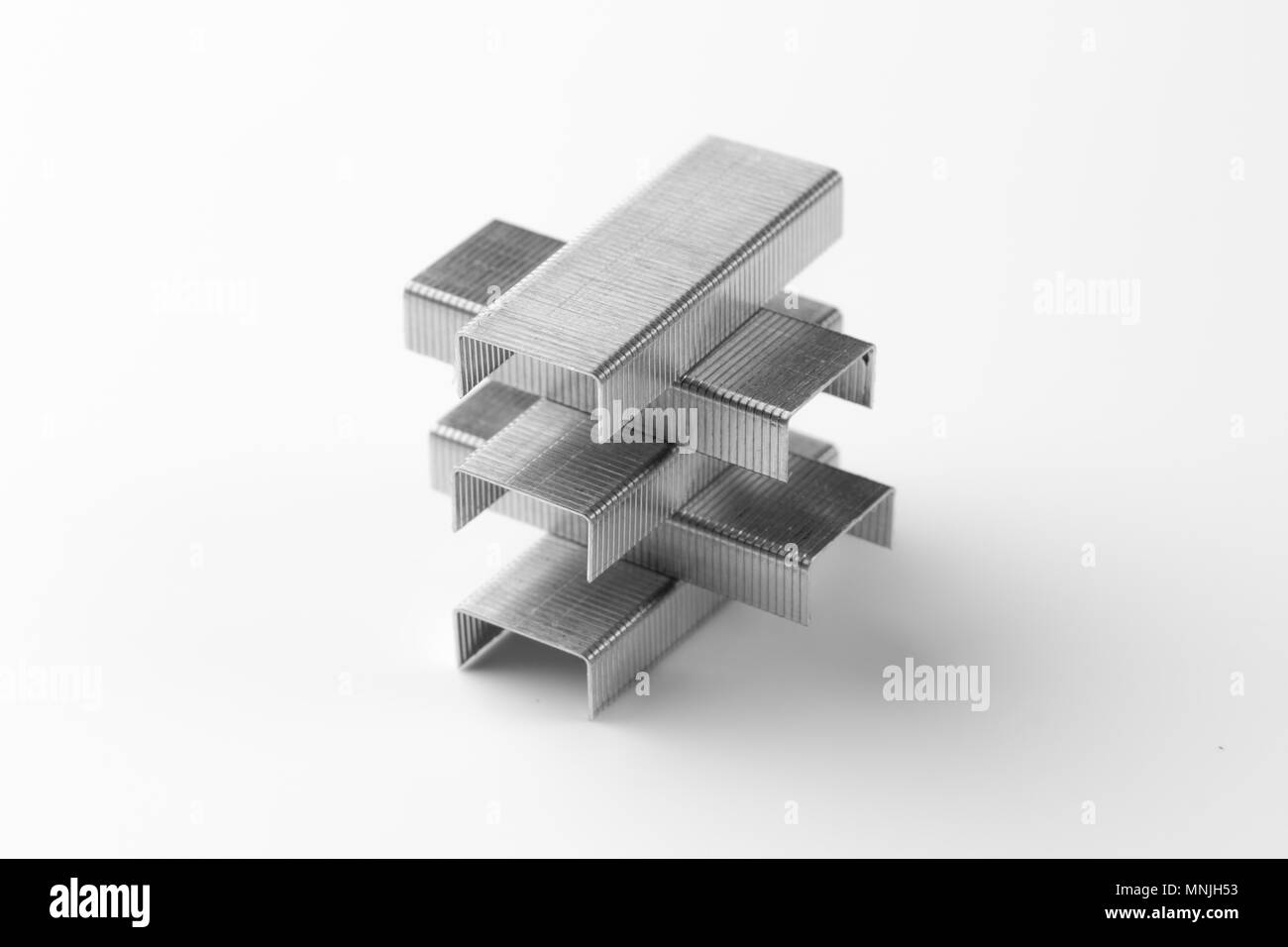 Paper staples Black and White Stock Photos & Images - Alamy