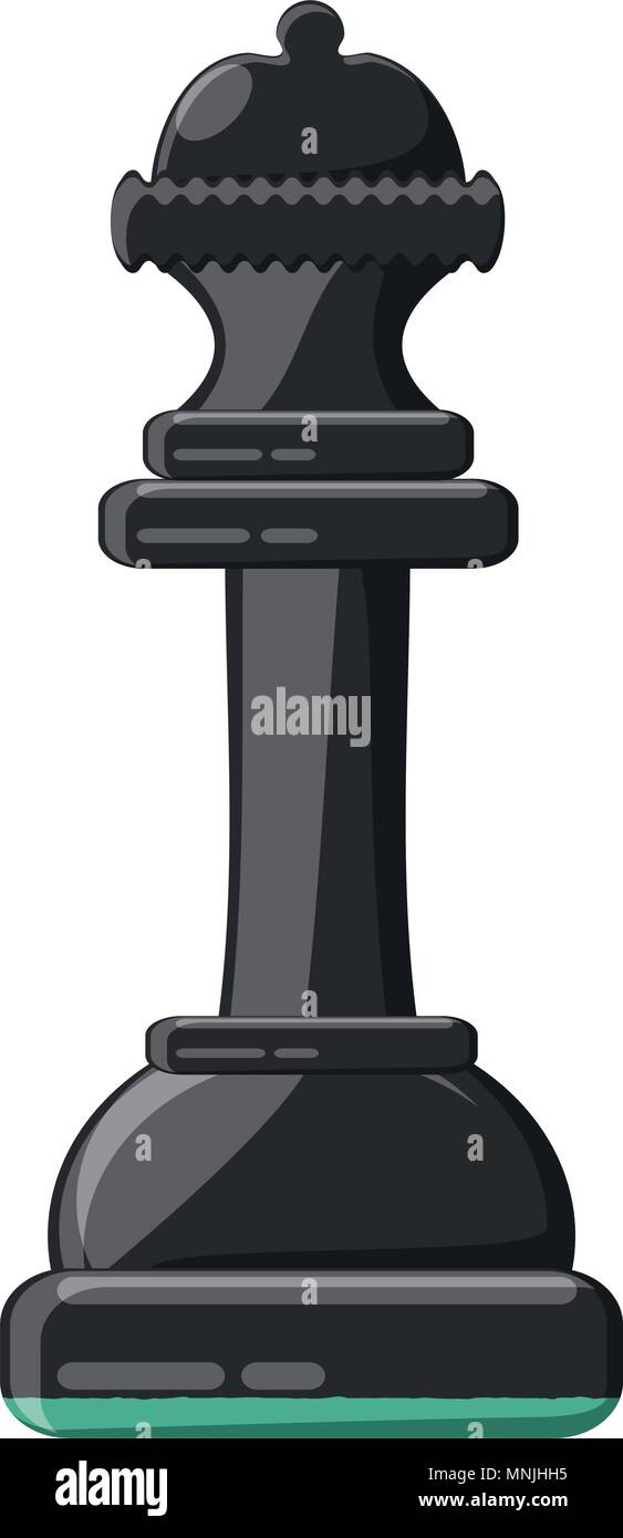 queen chess piece over white background. vector illustration Stock ...