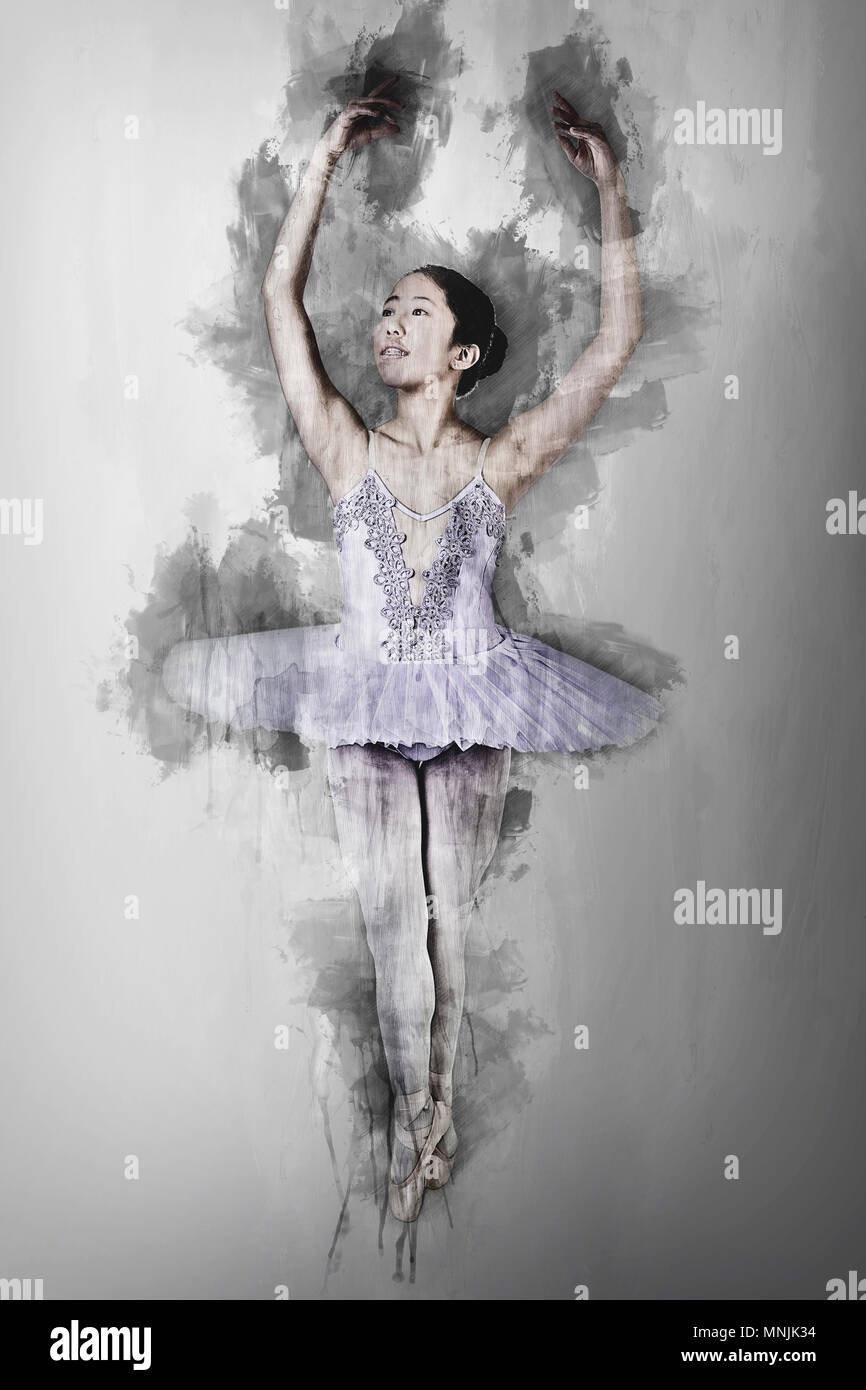 Sketch dancer hi-res stock photography and images - Alamy