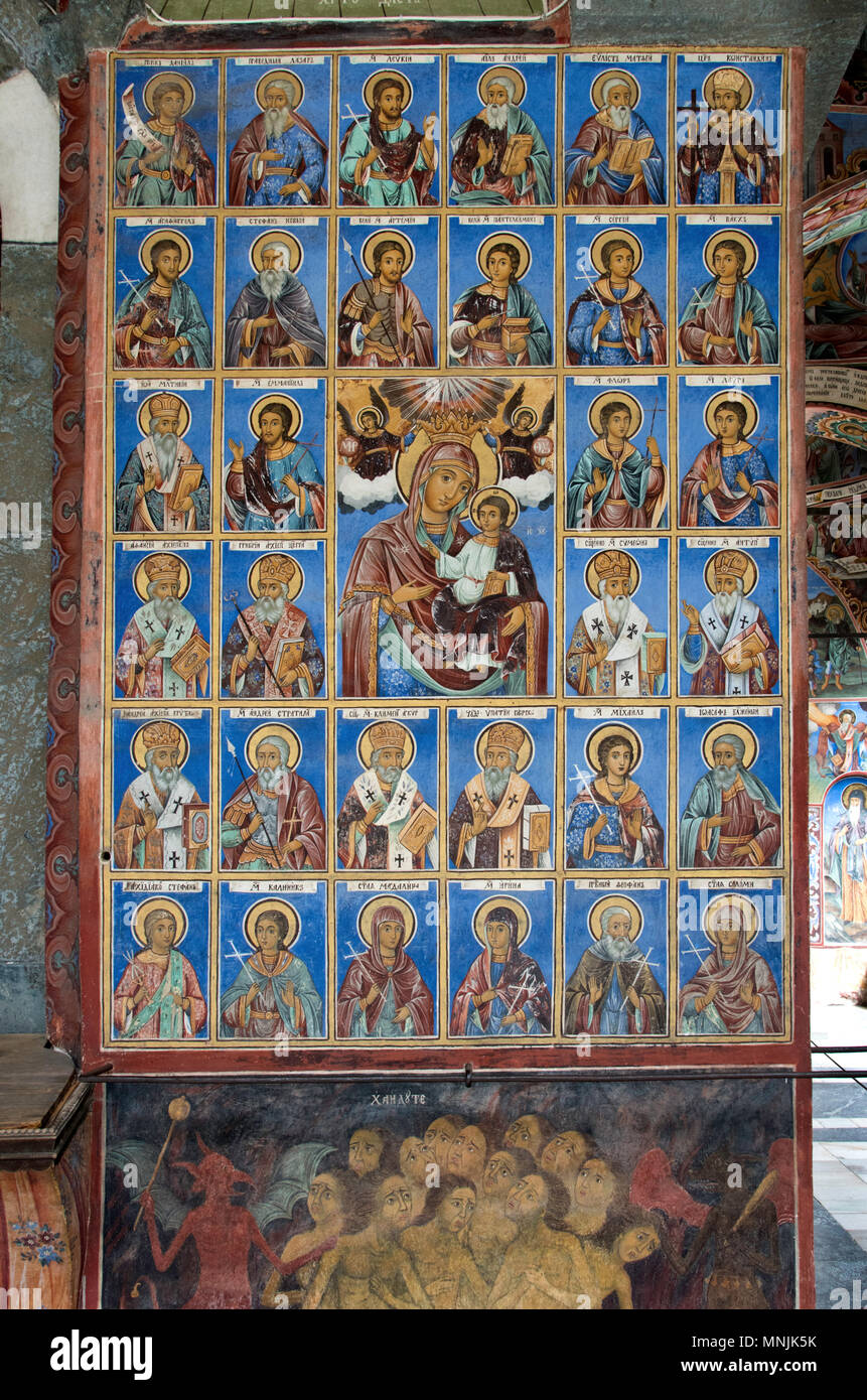 The Monastery of Saint Ivan of Rila, better known as the Rila Monastery ...