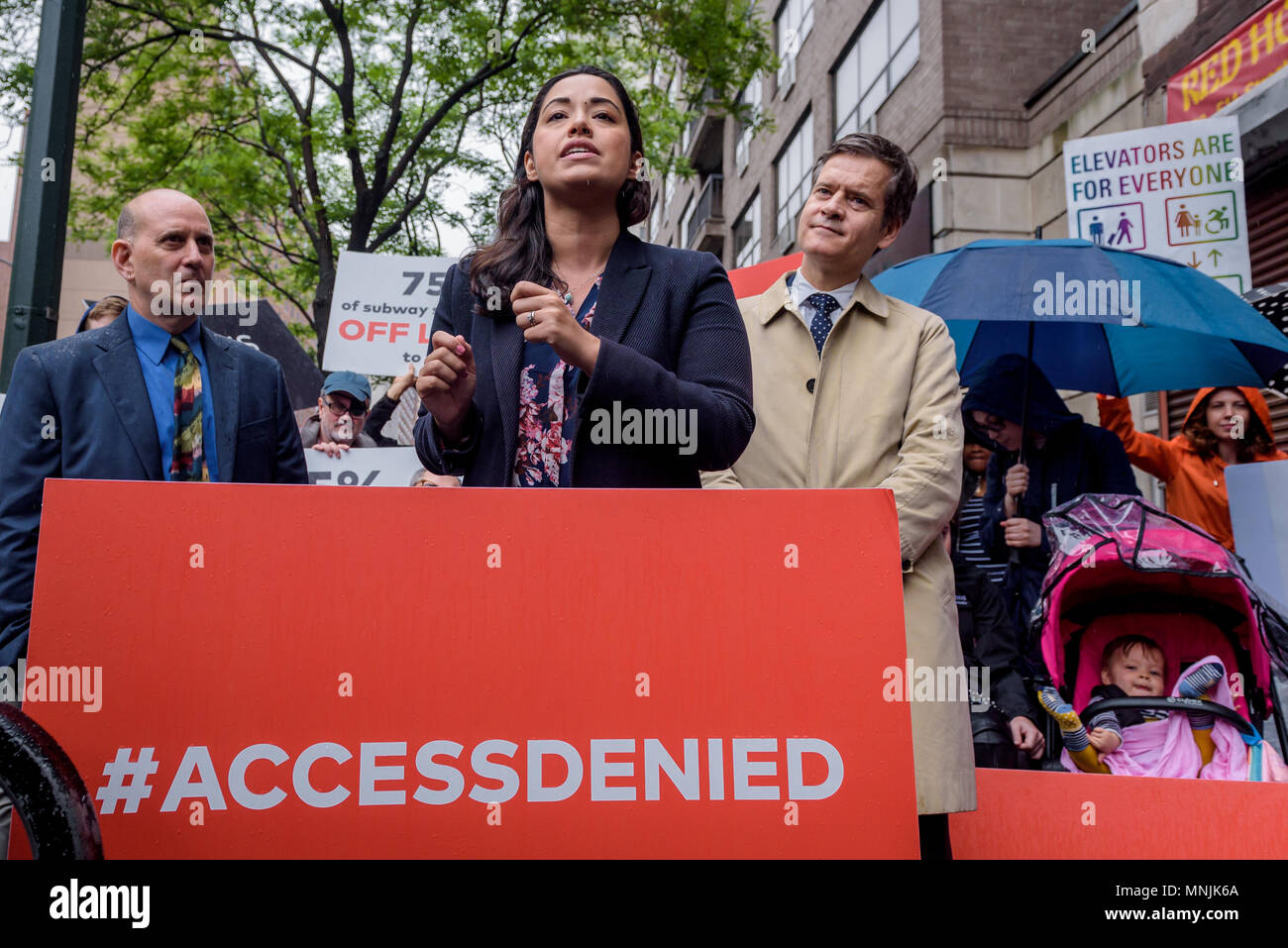 New York, United States. 17th May, 2018. NYC Council Member Carlina ...